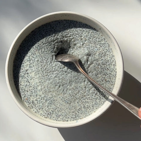 Adaptogenic Blue Pudding – Moon Juice