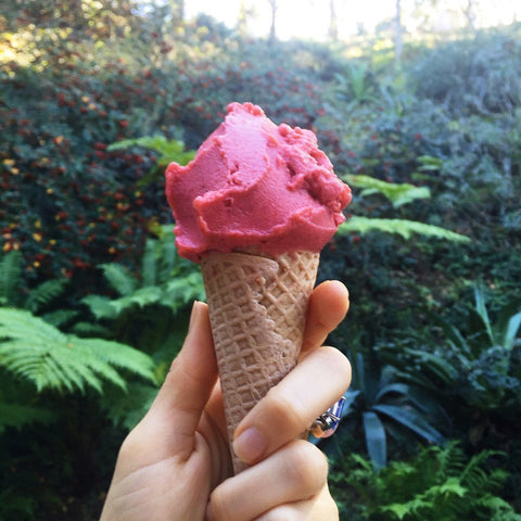 Strawberry Moon Dust Ice Cream – Moon Juice